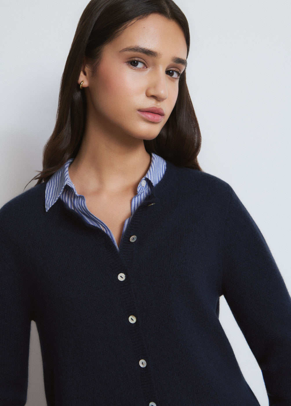 Chaqueta punto básica botones – Brownie MX